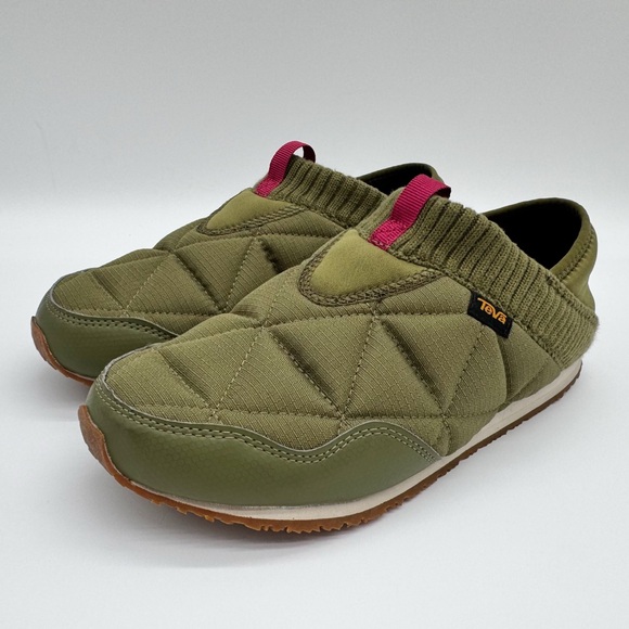 Teva | Shoes | Teva Remember Green Slip On Slipper Sneaker Womens Size ...